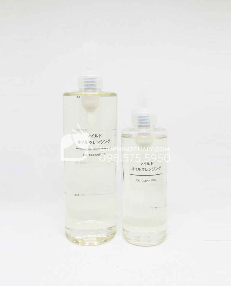 Dầu tẩy trang Muji Mild Cleansing Nhật 200ml 260k dịu nhẹ | Shop Nhật Chaly