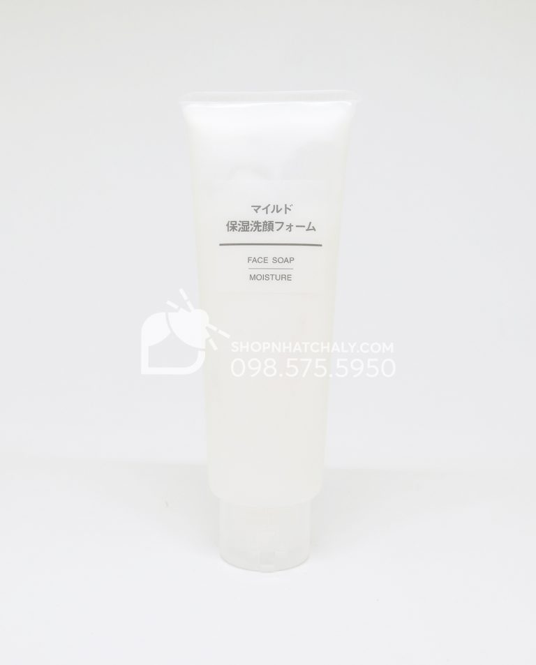 Sữa rửa mặt Muji Face Soap Nhật da nhạy cảm sale 200k | Shop Nhật Chaly