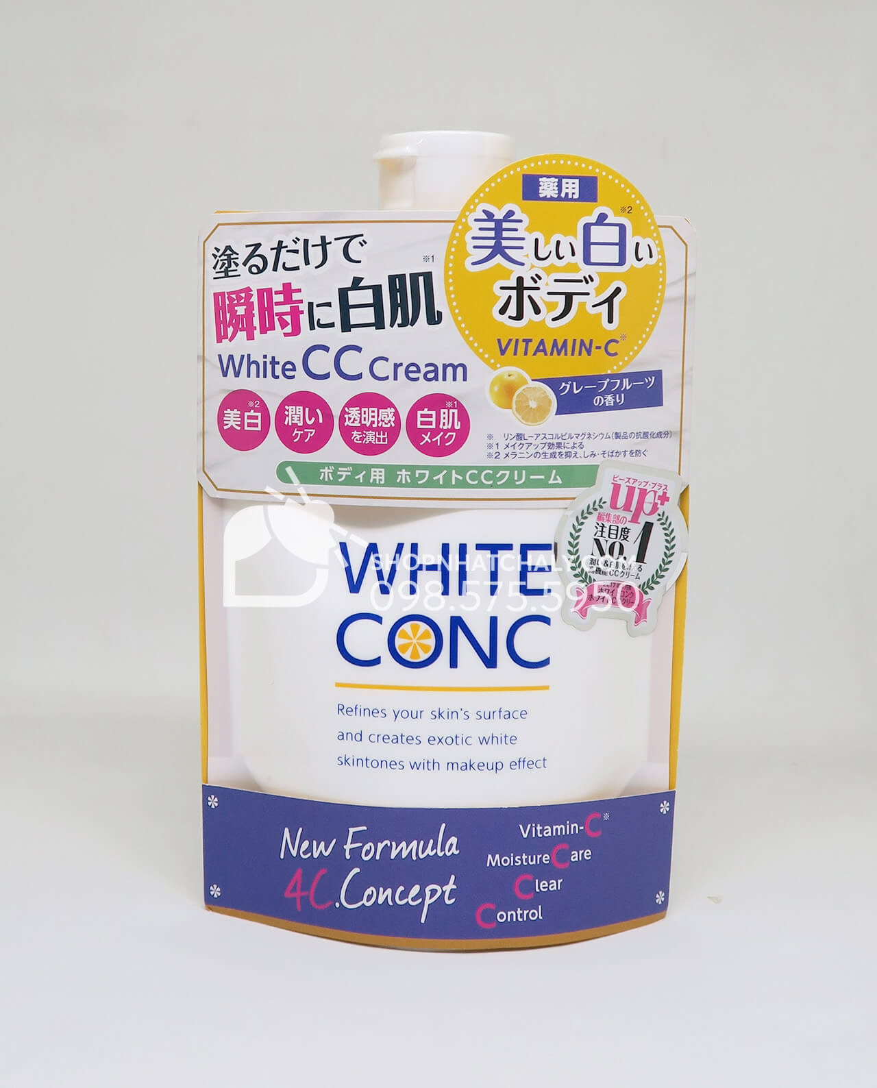 Kem nâng tone trắng da body White Conc CC Cream mẫu mới 2020 | Shop ...