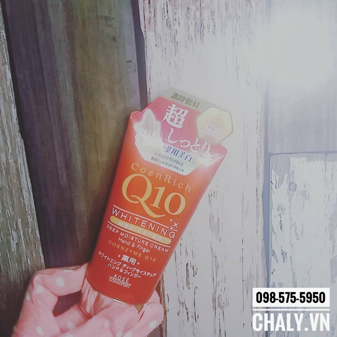 Kem tay chống lão hoá trắng da Kose Q10 Hand Cream 145k | Shop Nhật Chaly