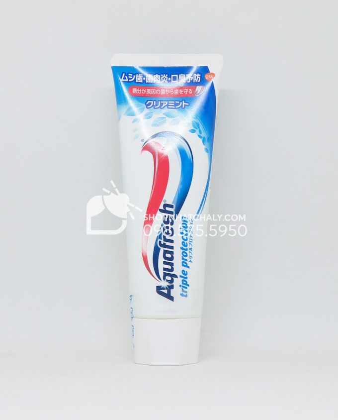 Kem đánh răng Aquafresh Nhật Bản 140g chống viêm lợi | Shop Nhật Chaly