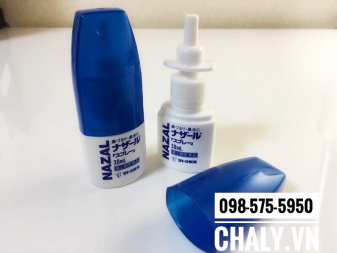Review thuốc xịt mũi Nazal Sato 30ml của Nhật mẫu mới | Shop Nhật Chaly