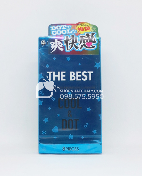 Bao cao su có gai Nhật Bản The Best Cool & Dot gel trơn mẫu mới | Shop ...