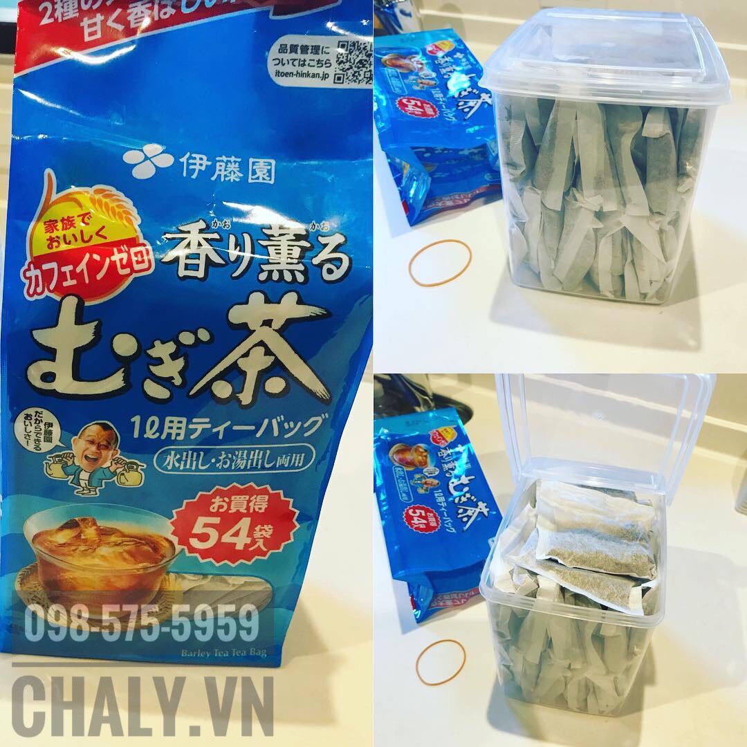 Trà lúa mạch Nhật Bản Mugi ông già 54 gói mẫu mới vừa về đang SALE ...