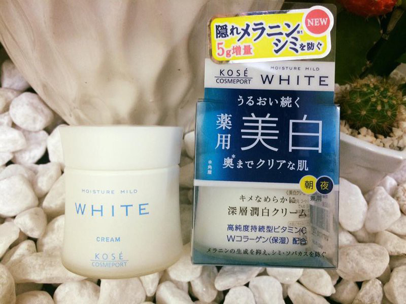 [Review] Kem Kose Moisture Mild White Cream 50g có tốt không? (updated ...
