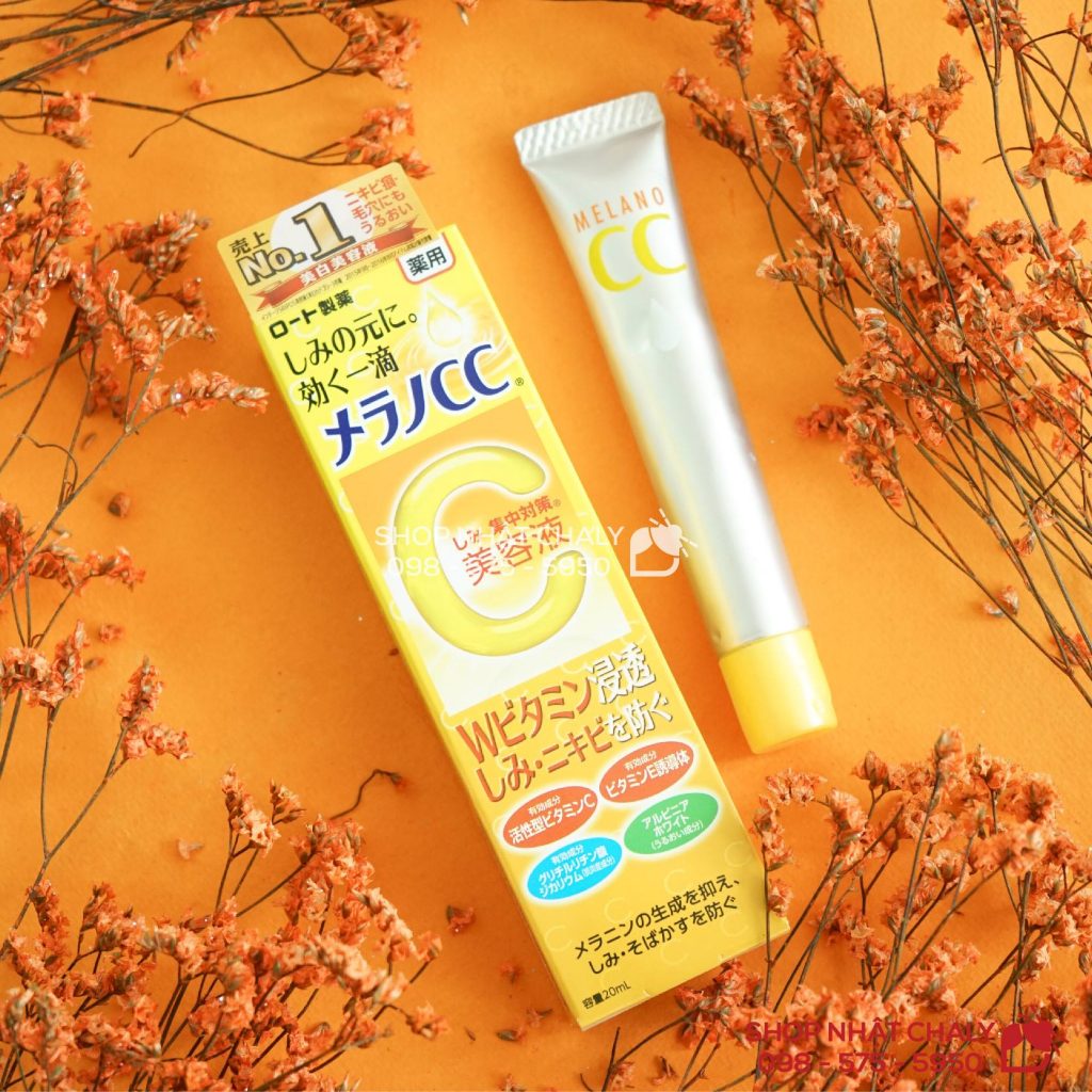 Serum Vitamin C Melano CC Rohto Nhật mẫu mới 195k | Shop Nhật Chaly