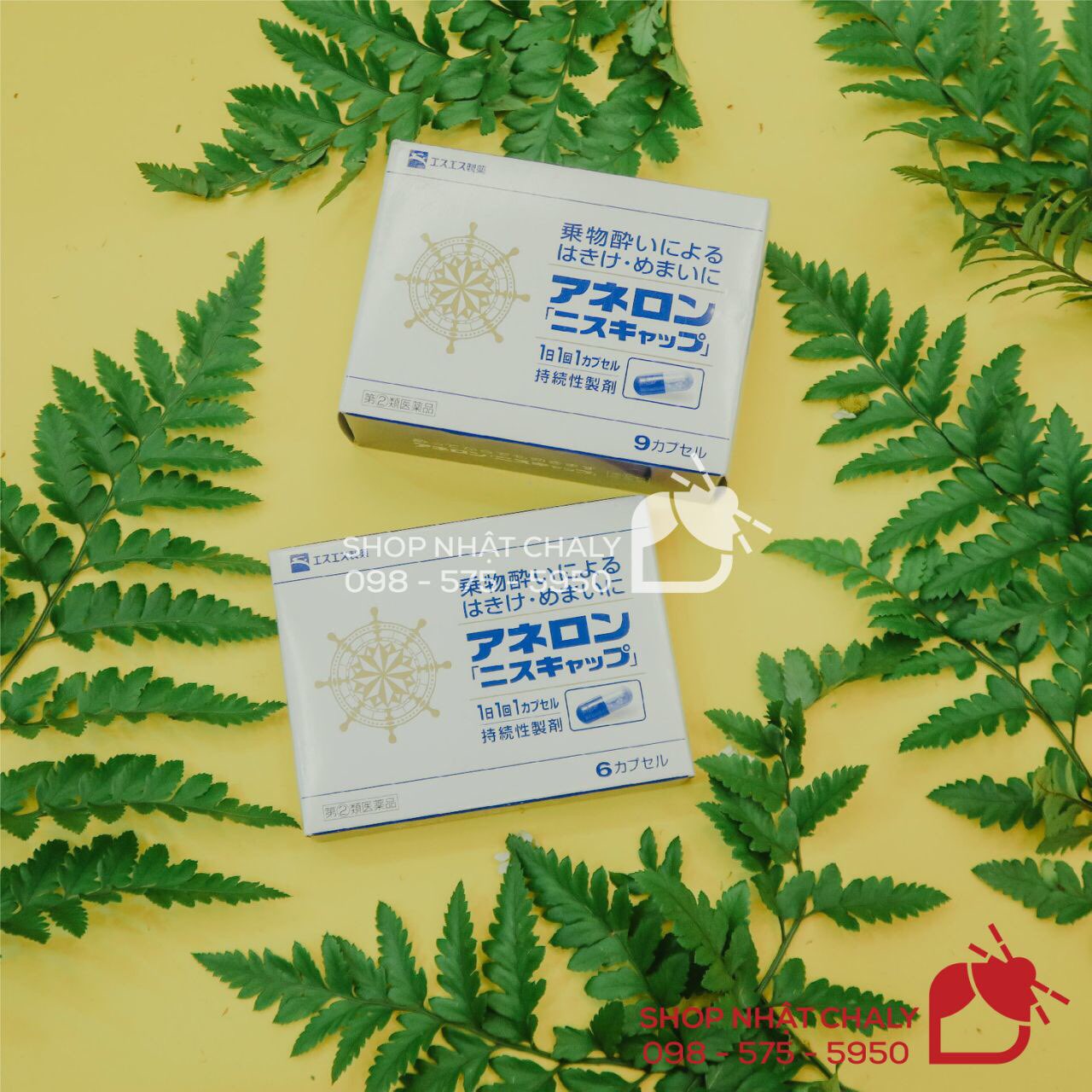 Thuốc chống say xe Aneron của Nhật Bản nội địa 2020 | Shop Nhật Chaly