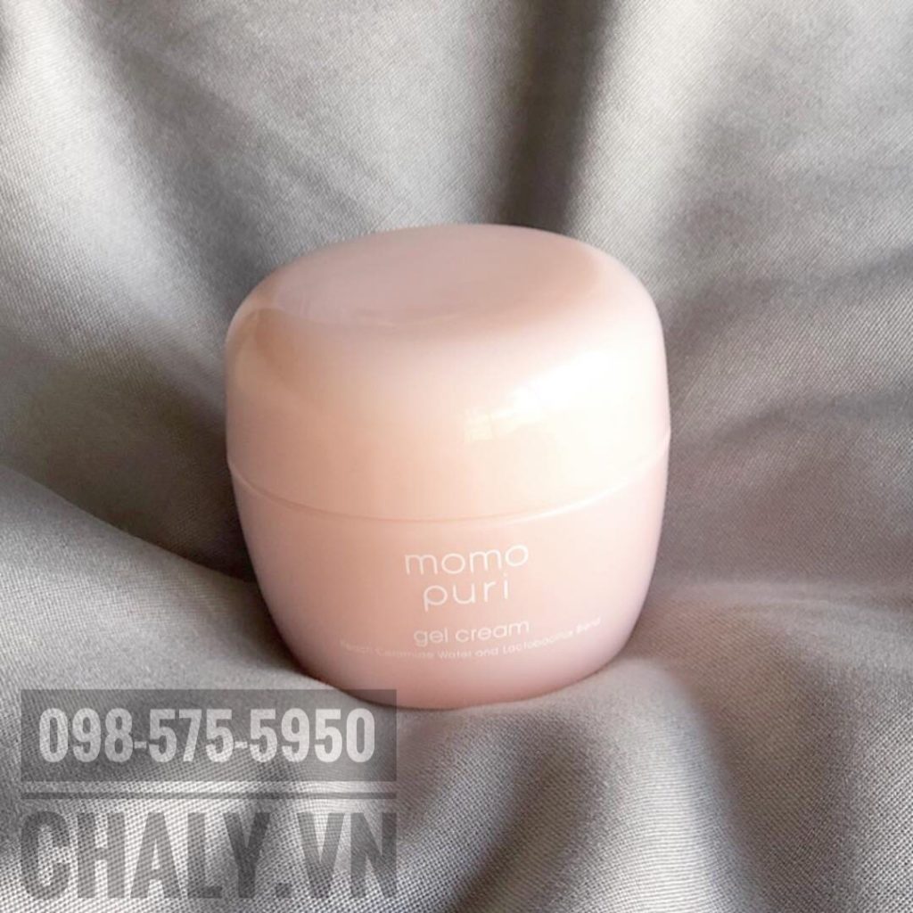 Kem dưỡng da Momo Puri Gel Cream Nhật trái đào tươi se khít lcl hot vừa ...
