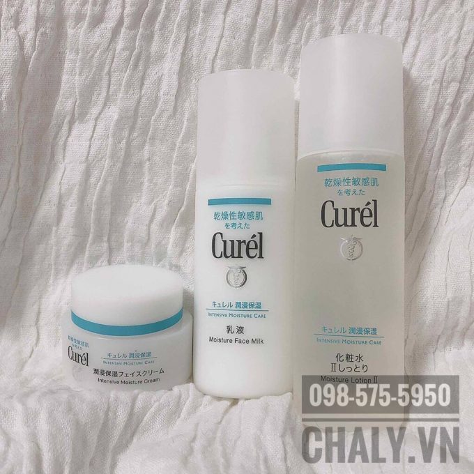 Sữa dưỡng Curel Intensive Moisture Face Milk da nhạy cảm | Shop Nhật Chaly