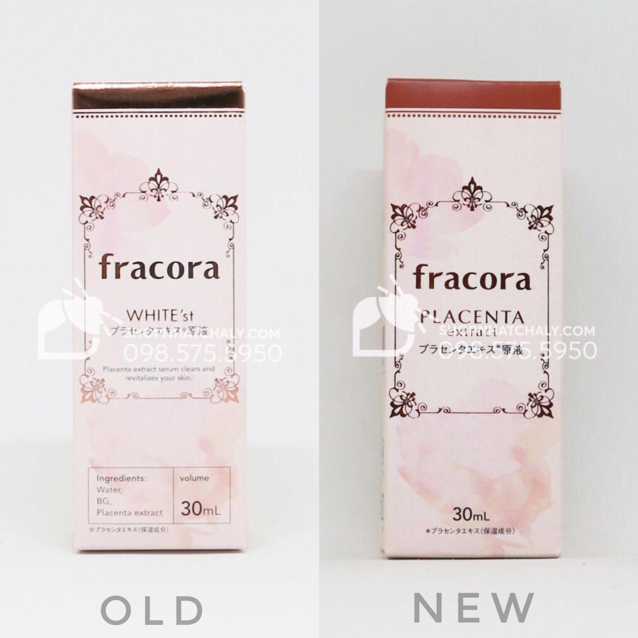 Nhau thai serum Fracora Placenta Extract hồng 445k | Shop Nhật Chaly