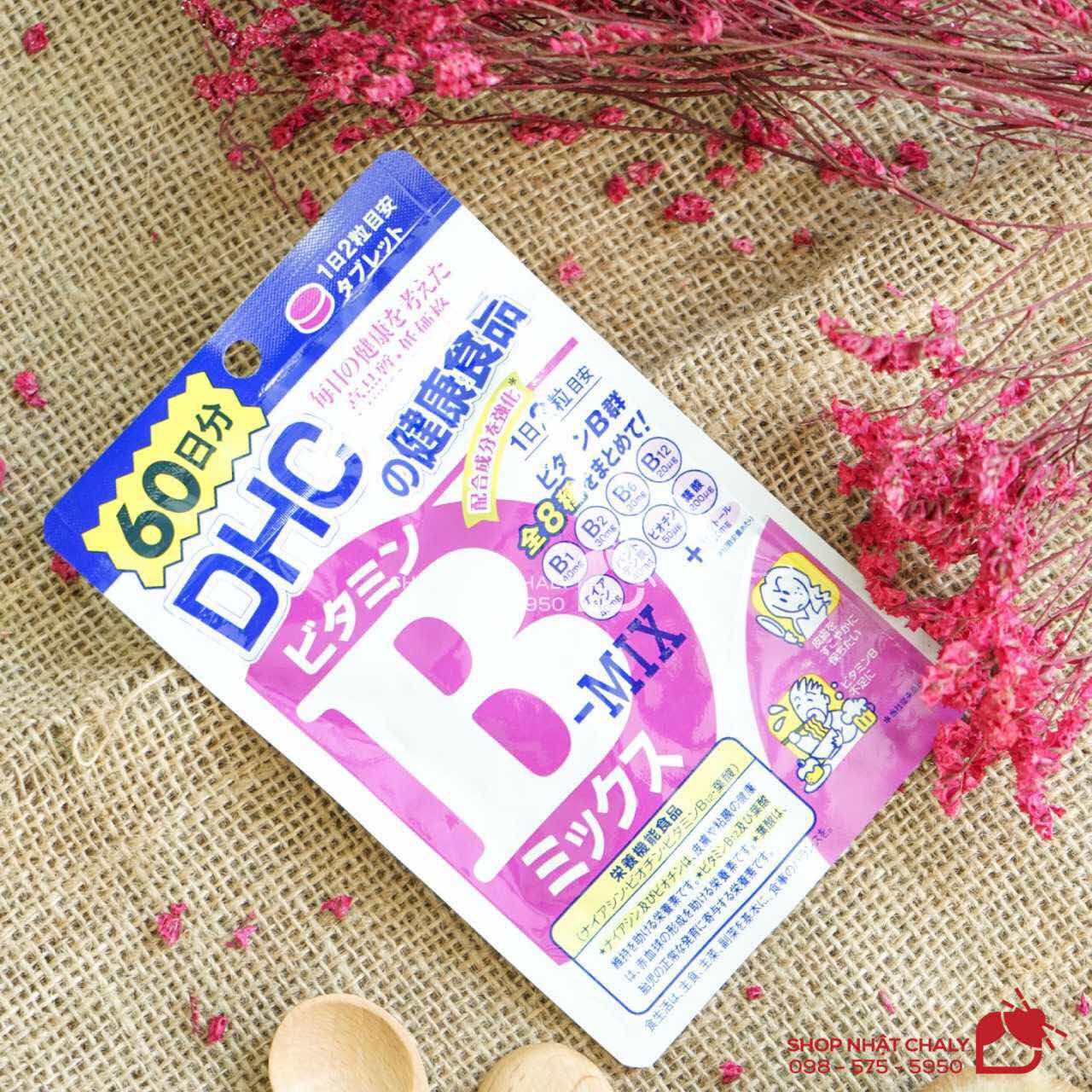 Viên uống vitamin B Mix DHC Nhật 60 ngày 100k mẫu mới | Shop Nhật Chaly
