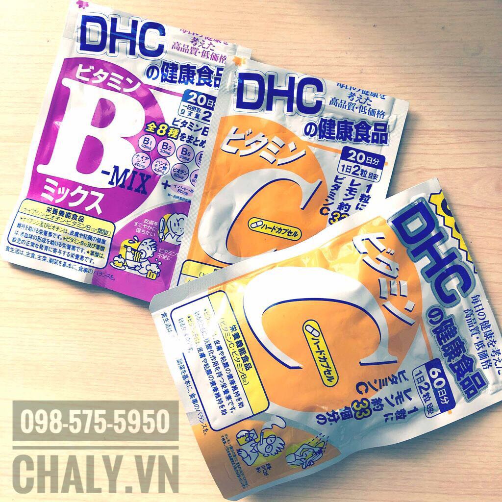 Viên uống vitamin B Mix DHC Nhật 60 ngày 100k mẫu mới | Shop Nhật Chaly