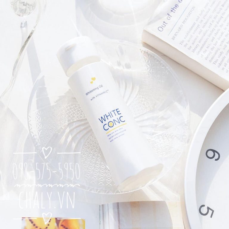 Dầu White Conc Whitening & Massage Oil 2020 dưỡng trắng body Nhật ...