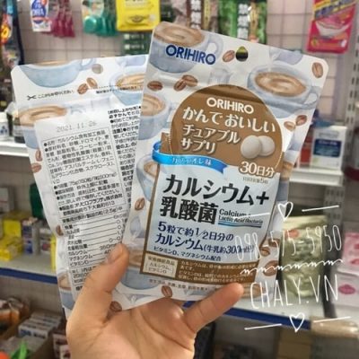 Kẹo canxi cho bé Orihiro Nhật giúp tăng chiều cao trẻ em đang sale 130k ...