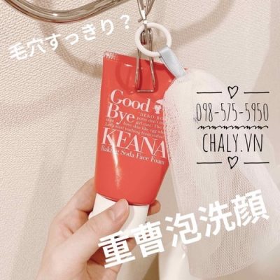 Sữa rửa mặt trị lỗ chân lông to Keana Baking Soda Face Foam Wash đỏ ...