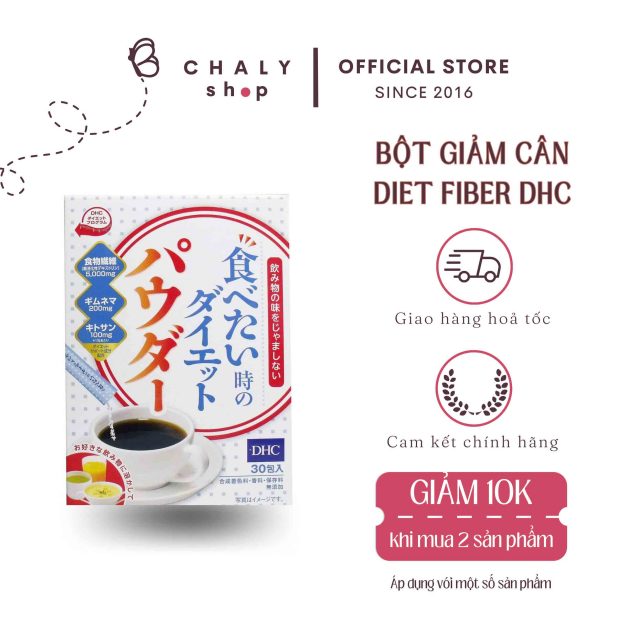 GIÁ SALE HOT Thuốc giảm cân Nhật dạng bột DHC Dietary Fiber Powder mới ...
