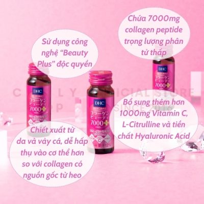 Nước đẹp da DHC Collagen Beauty 7000 Plus Nhật 850k | Shop Nhật Chaly